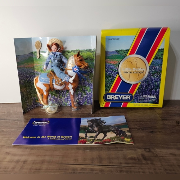 Breyer | Toys | Breyer Horse Little Debbie Pony And Rider Set Special ...